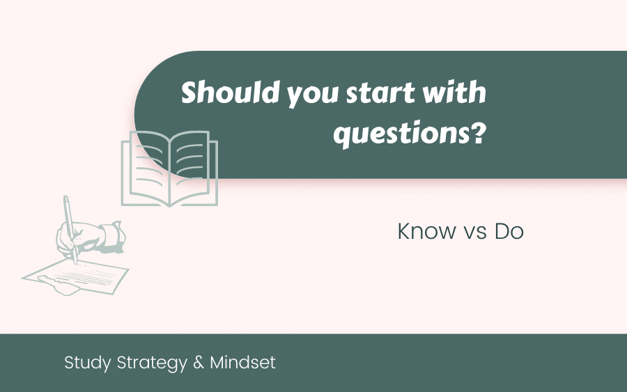 Q: Should you START by doing questions? A: 'Know vs Do' | Accounting ...